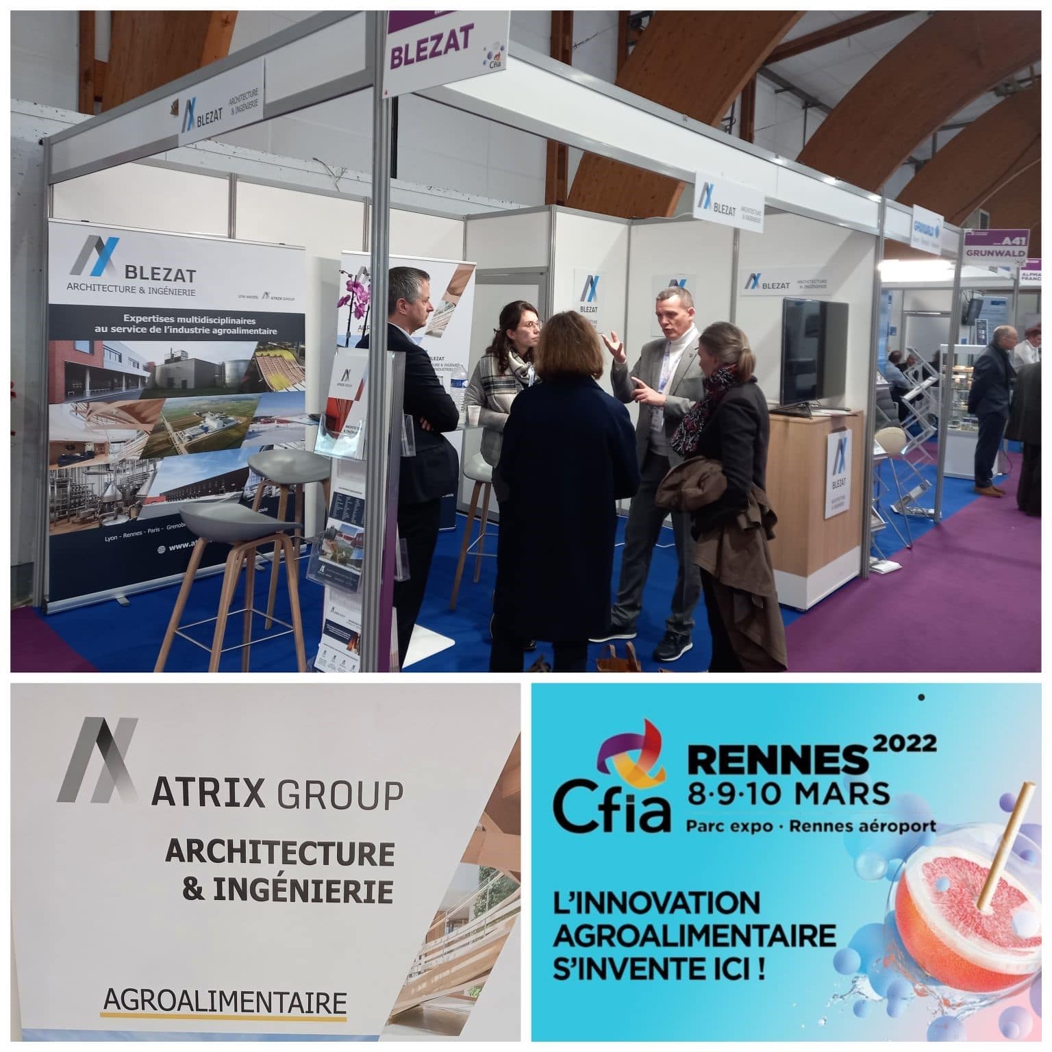 Salon CFIA à Rennes, ATRIX Group participe - ATRIX GROUP